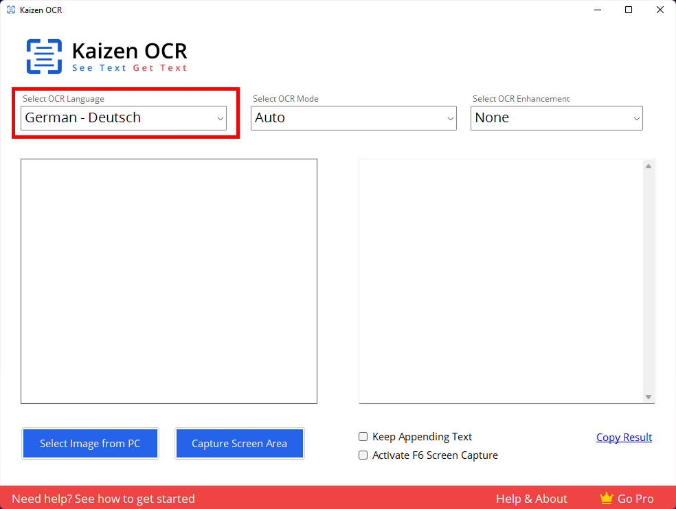 How to Perform German OCR – Kaizen OCR Step-by-Step Guide